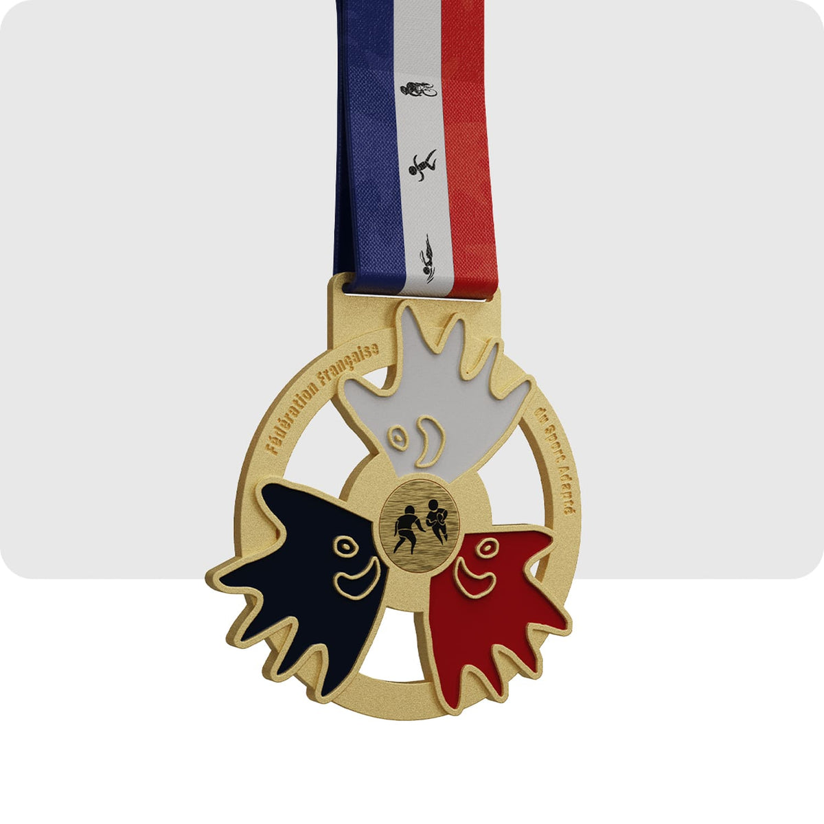 Metal medal - National Touch Rugby Federation – OOOVATION